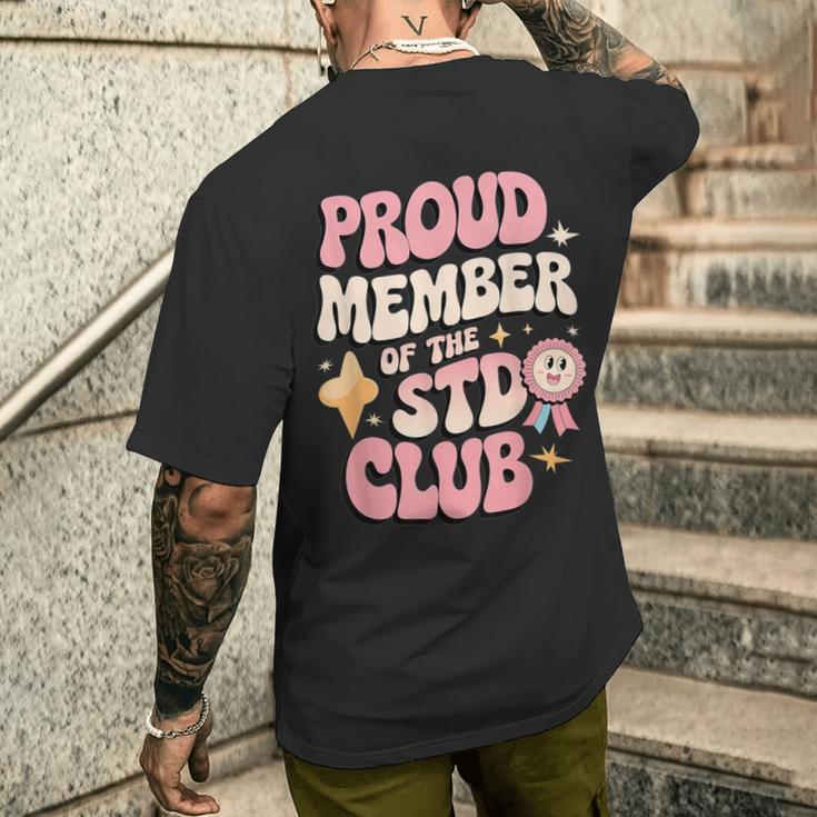 Embarrassing Std Inappropriate Hilarious Adult Humor Men's T-shirt Back ...