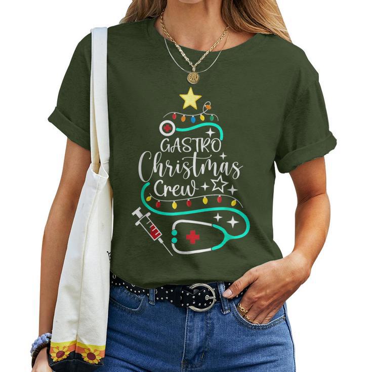 Gastro Christmas Crew Gastroenterology Nurse Endoscopy Techs T-Shirt ...