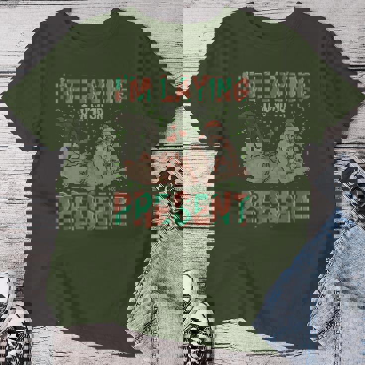 Inappropriate Christmas Women Women T-shirt | Mazezy