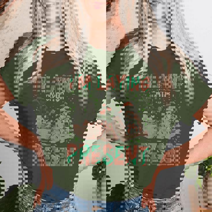 Inappropriate Christmas Women Women T-shirt | Mazezy