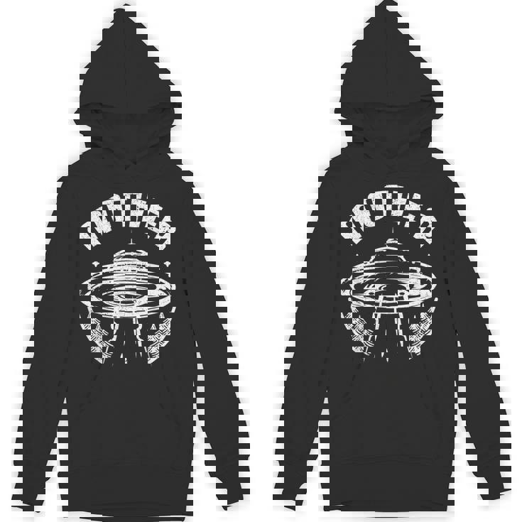 Aliens UFO Mother Ship Alien For Mother's Day Men's Back Print T-Shirt ...