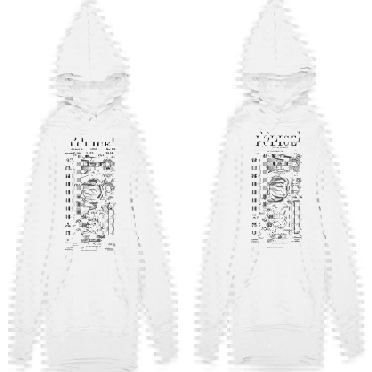 Police Officer Law Enforcement Cop Vintage Patent Print Unisex Hoodie ...