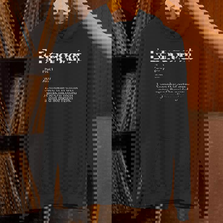 Extrovert Definition Anti Social Gamer Meme Extrovert Unisex Hoodie ...