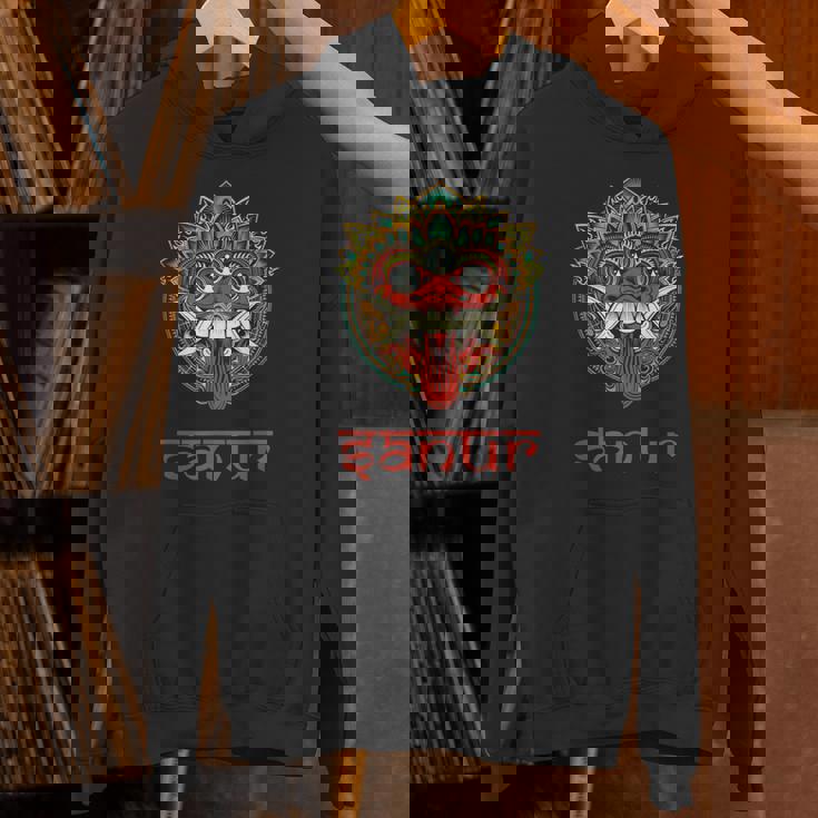 Sanur Bali Balinese Hindu Barong Mask Animism Unisex Hoodie - Monsterry AU