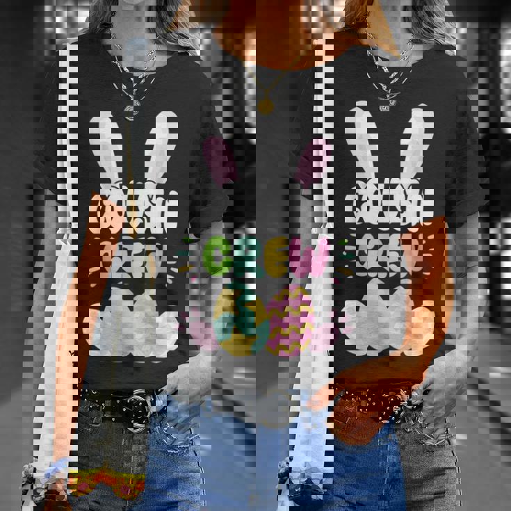 Cousin Crew Cute Rabbit Easter Squad 2025 Family Easter Eggs T-Shirt ...