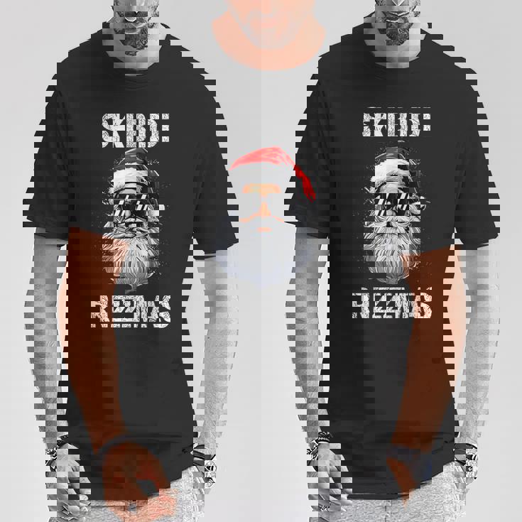 Skibidi Rizzmas Christmas Rizz Santa Claus Charisma Kid Cool T-shirt - Monsterry