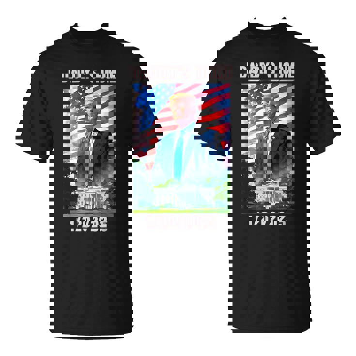 Daddy's Home Donald Trump 2024 T-Shirt | Mazezy