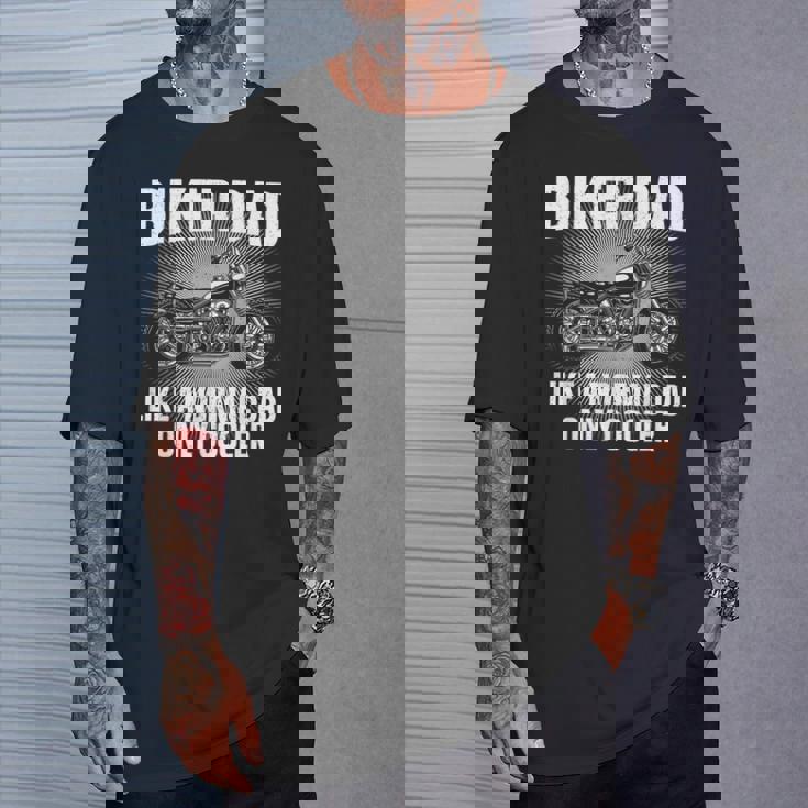 Motorcycle Dad For Grandpa Motorbike Rider T-Shirt | Mazezy