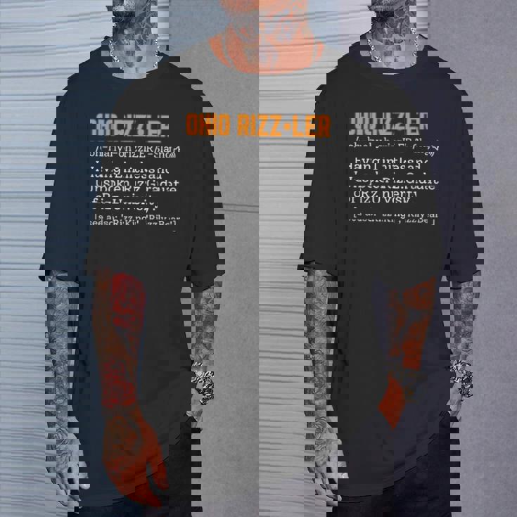 Ohio Rizzler Nutrition Facts Meme Internet Memes Brainrot T-Shirt ...