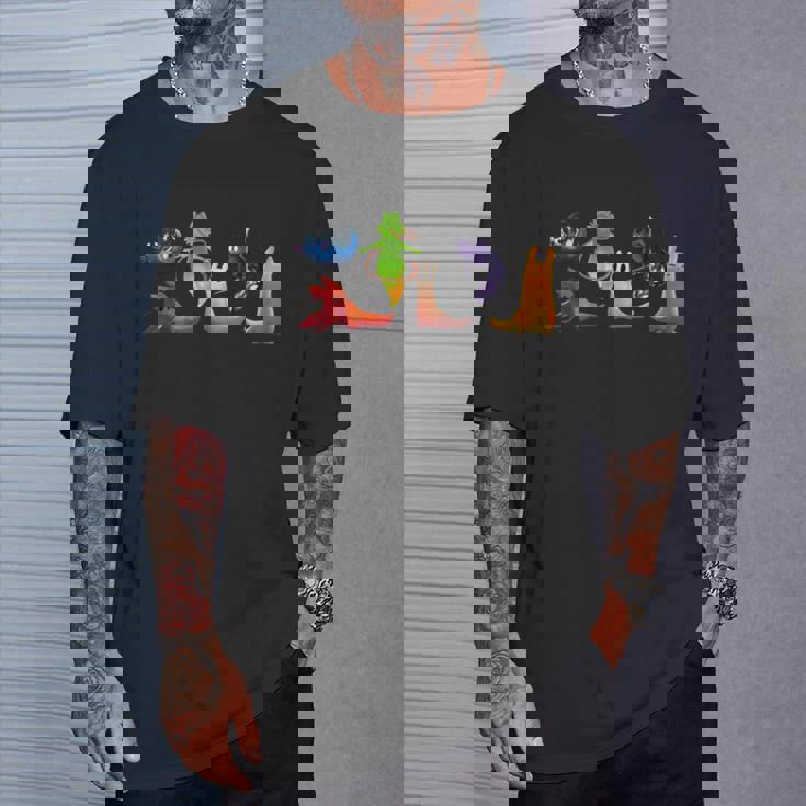 Rain World Monk Spearmaster Rivulet T-Shirt | Mazezy