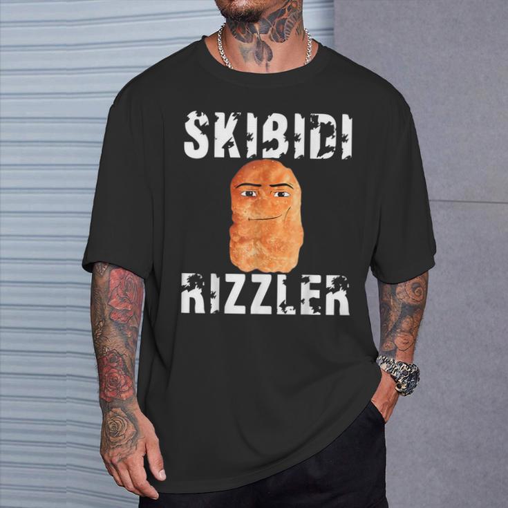Skibidi Toilet Rizzler Meme Memes Brainrot Memes Rizz T-Shirt - Thegiftio