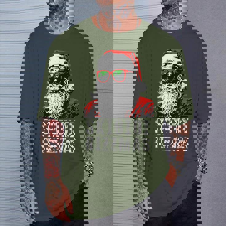 Christmas Santa Claus Skibidi Rizzmas Merry Rizz Mas Sigmas T-Shirt ...