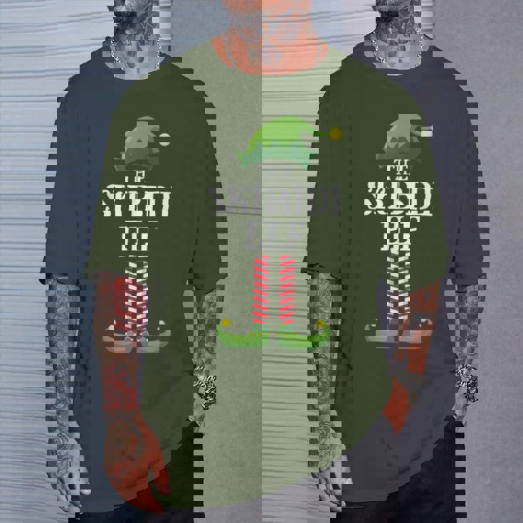 Skibidi Elf Matching Family Group Christmas T-Shirt | Mazezy