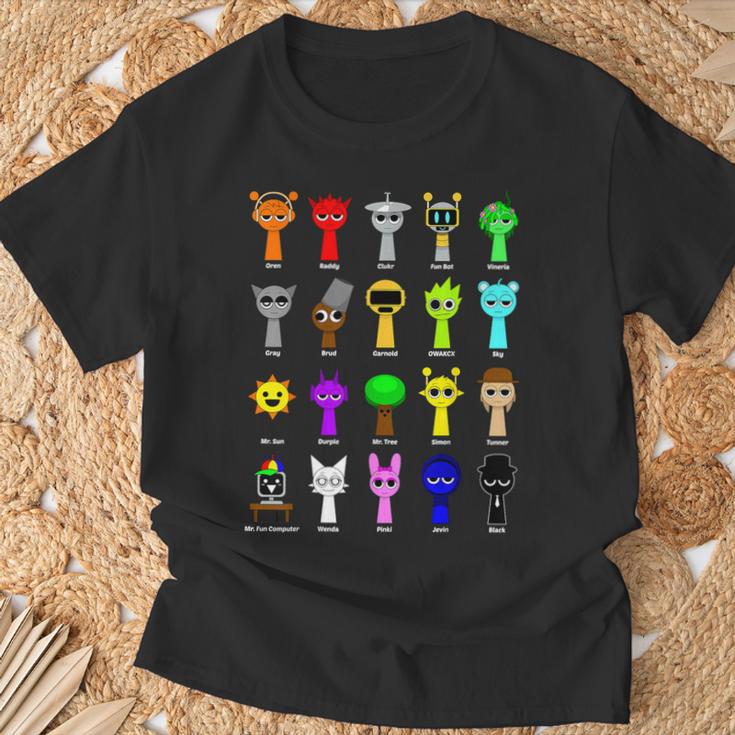 All My Sprunki Toys T-Shirt | Mazezy