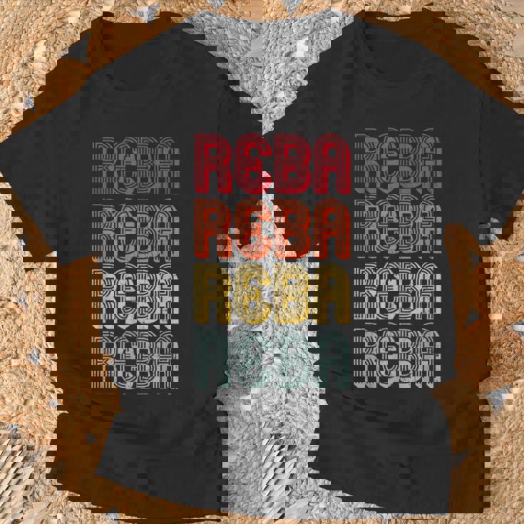 Vintage Reba Name Retro Style 70S 80S First For Women T-Shirt - Seseable