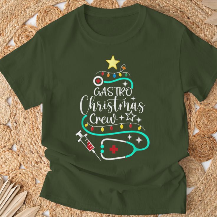 Gastro Christmas Crew Gastroenterology Nurse Endoscopy Techs T-Shirt ...