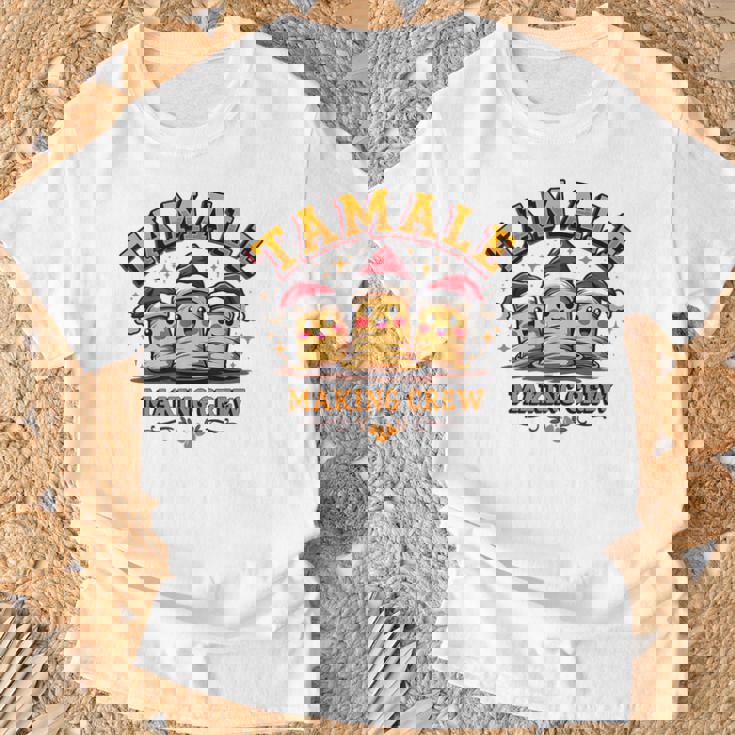 Tamale Making Crew Tamale Season Mexican Christma T-Shirt | Mazezy